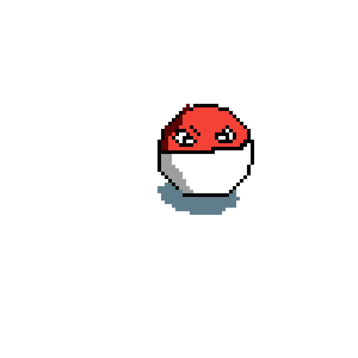 Pixilart - Voltorb by Anonymous