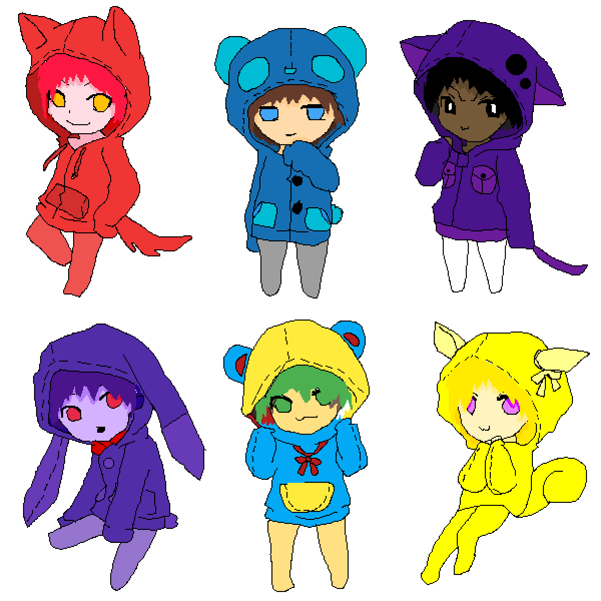 Editing deku - Free online pixel art drawing tool - Pixilart