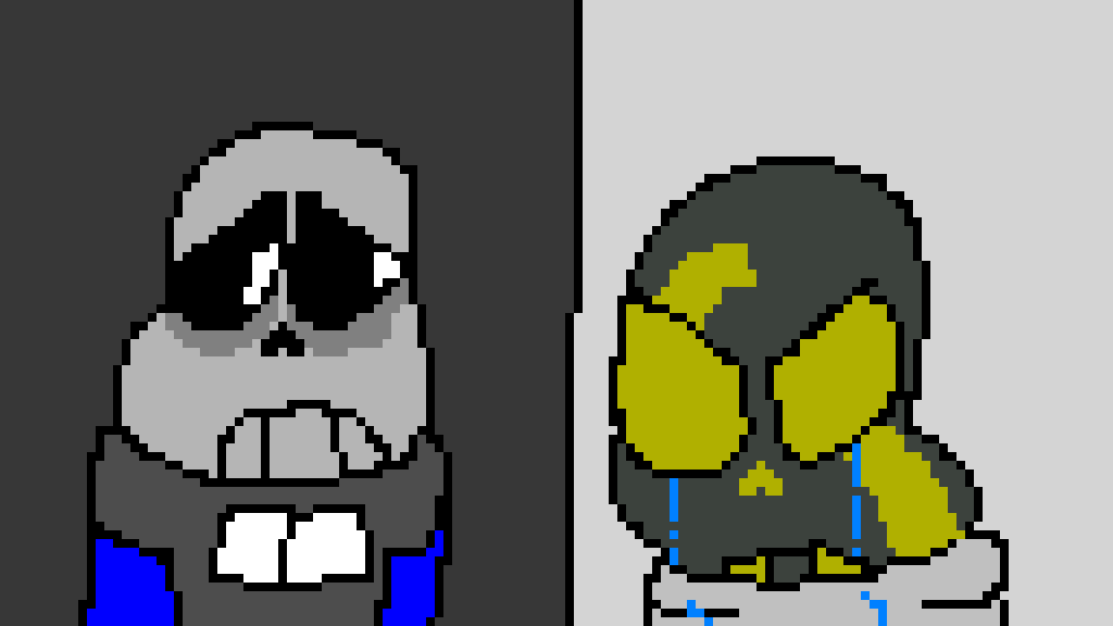 Editing NegativeTale Sans - Free online pixel art drawing tool - Pixilart