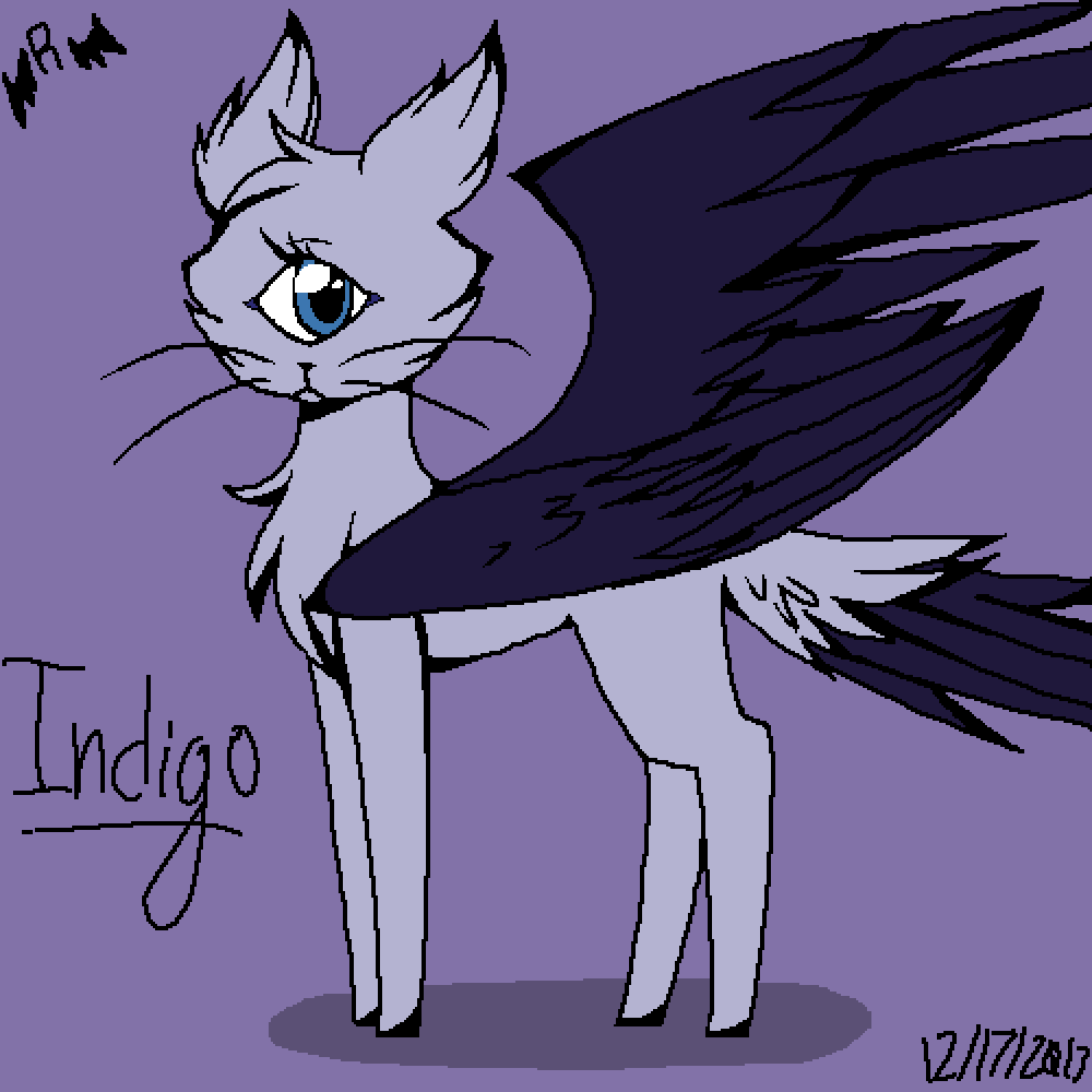 Pixilart - Indigo Ref by GalacticRaven