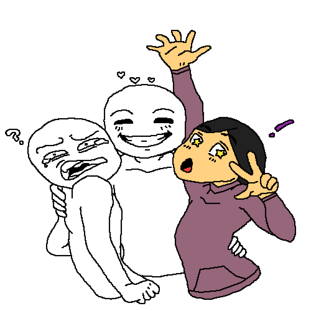 Pixilart - Trio Collab by NotoriousN