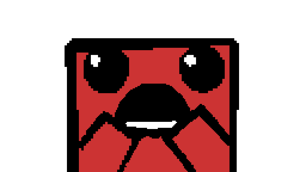 Pixilart - Super Meat Boy by shit-boi