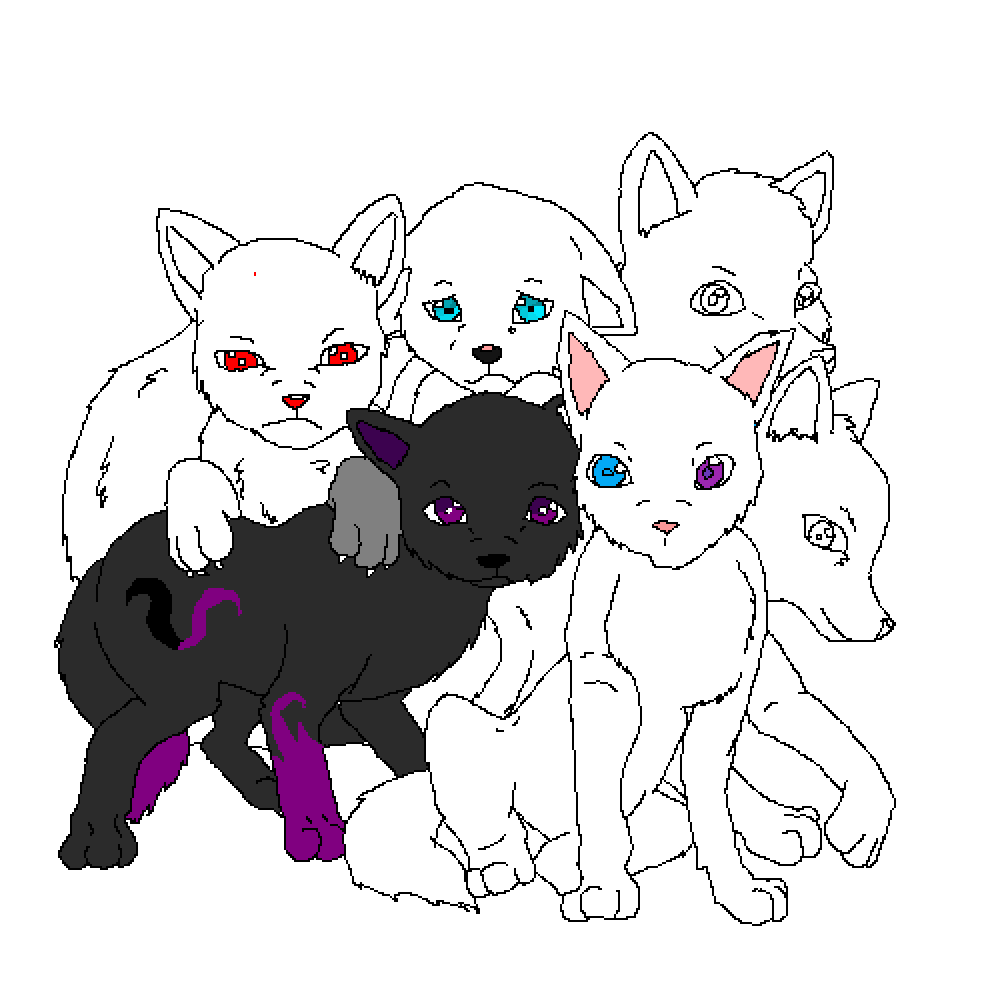 Editing Lullaby and her pack - Free online pixel art drawing tool ...