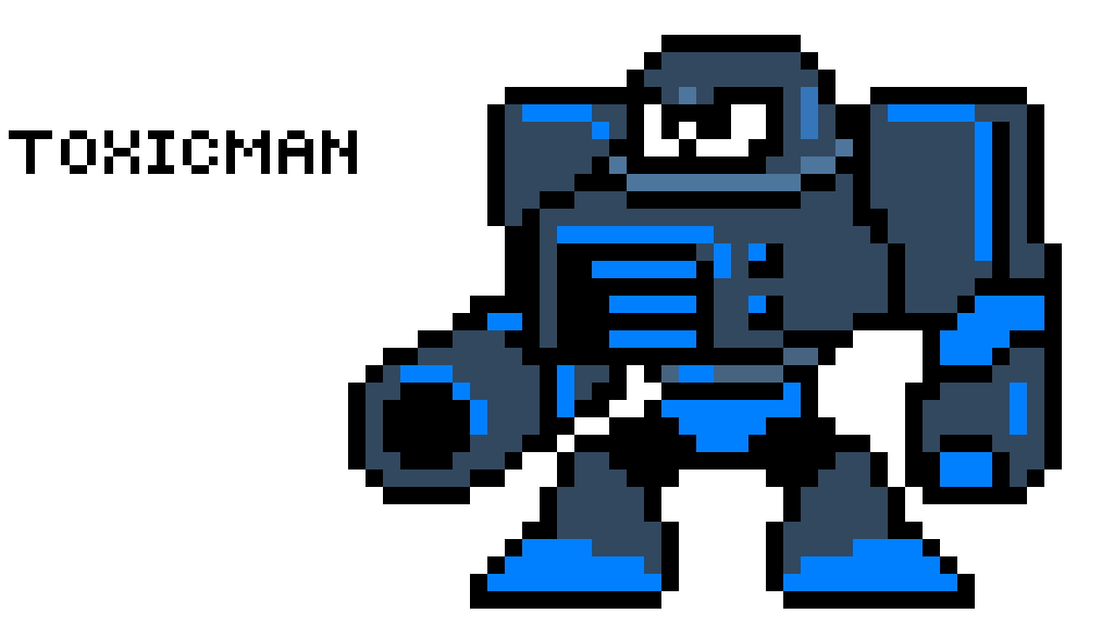 Pixilart - Toxic Man by S-M-M