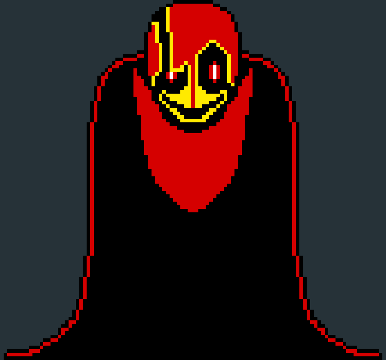 Editing SwapSwapFell RED Gaster - Free online pixel art drawing tool ...