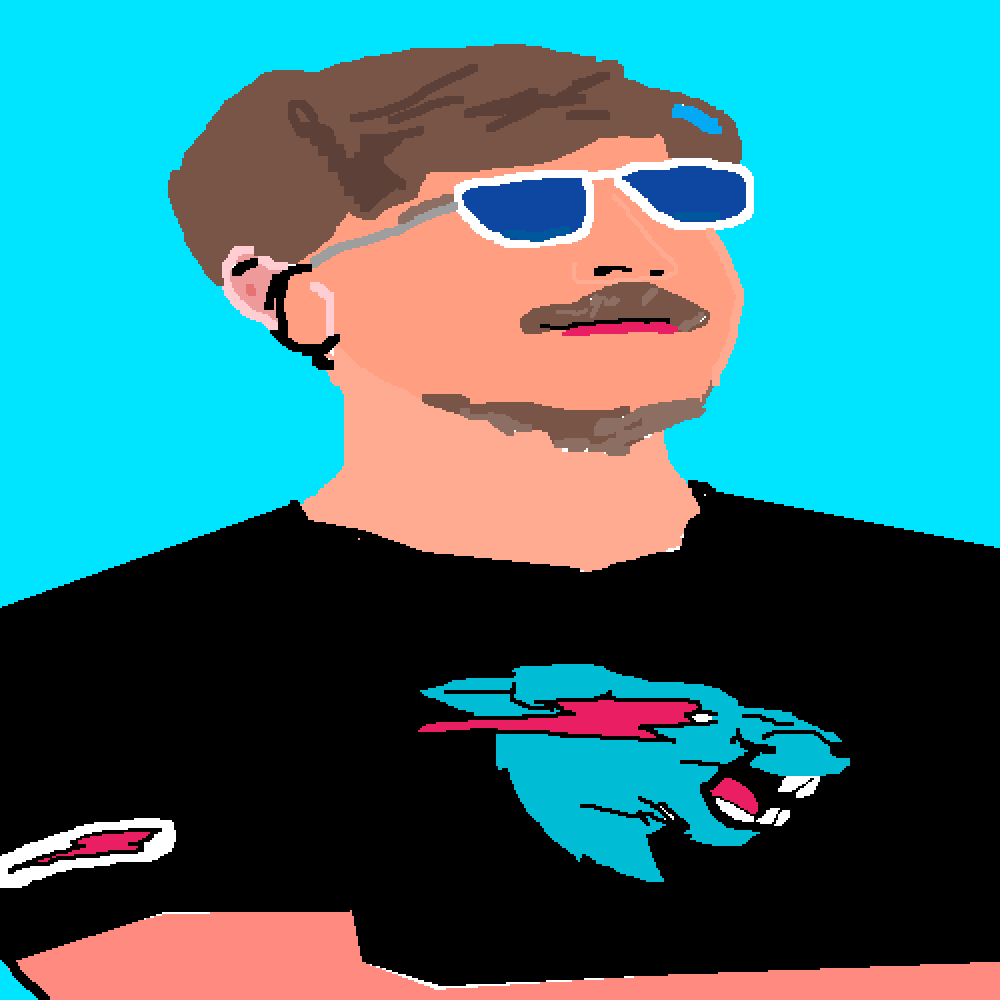 Pixilart - mr beast by among-us-isaac