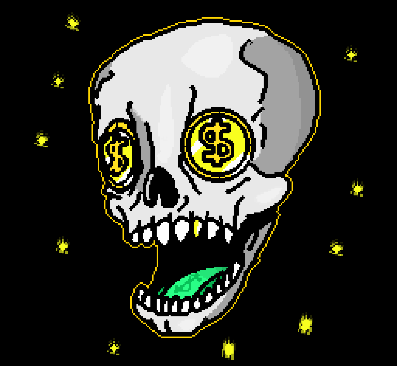 Money And Skulls