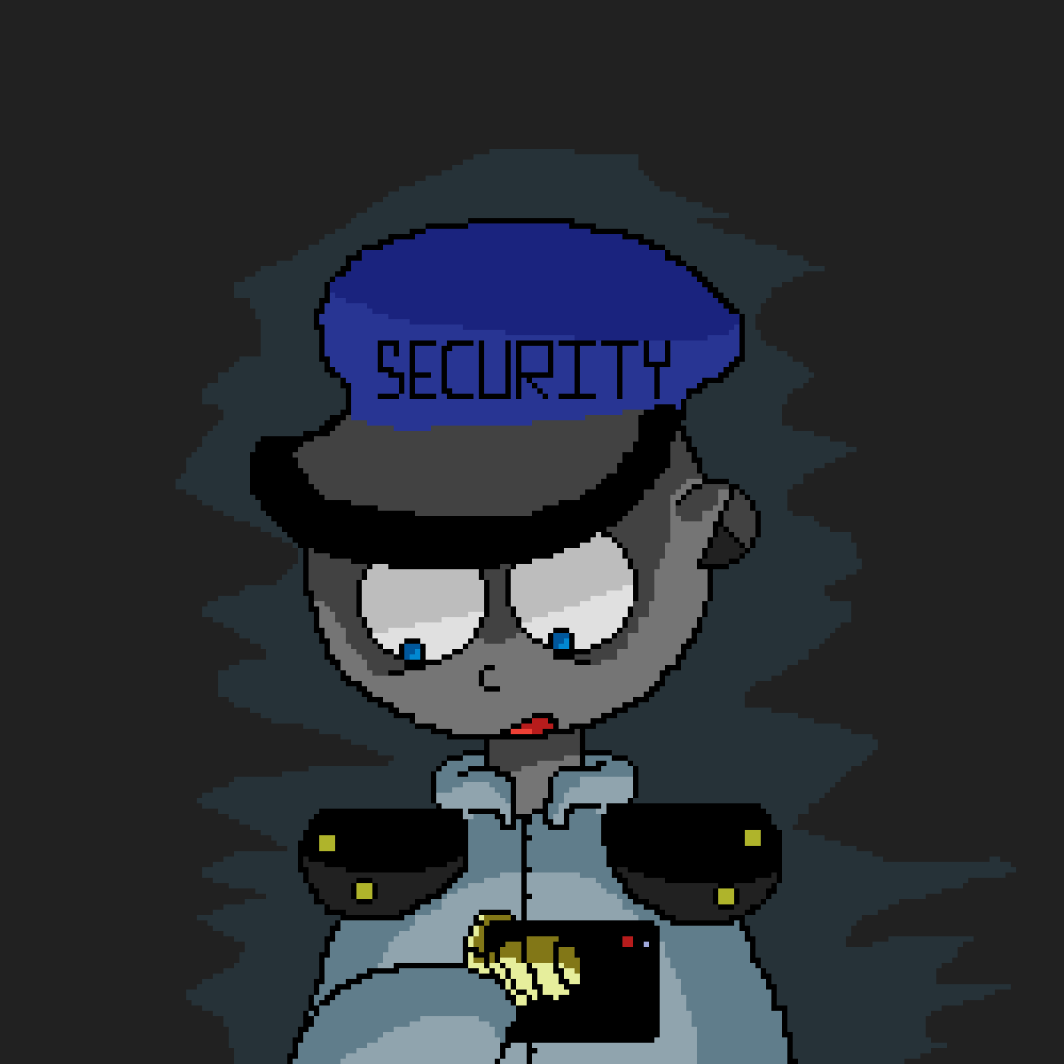 Pixilart - Mike Schmidt -Fnaf 1- by Anonymous