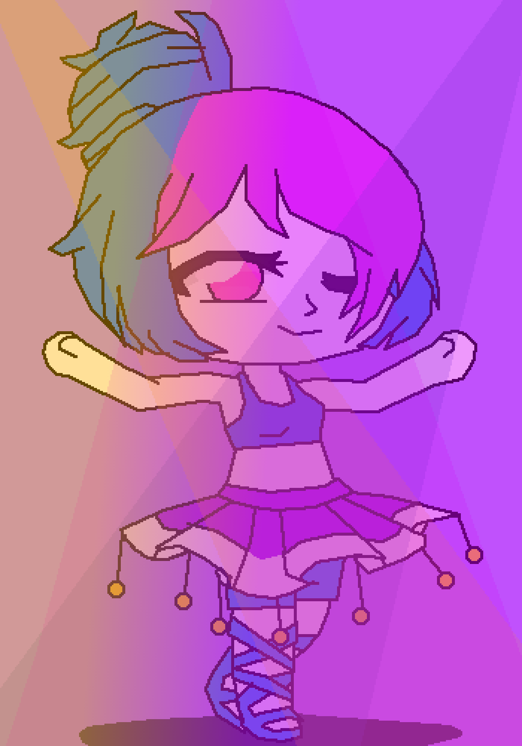 Pixilart - ballora by LoCaLwEiRd0