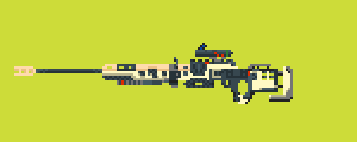 Pixilart - Kraber- Apex Legends by CoolMilitary101
