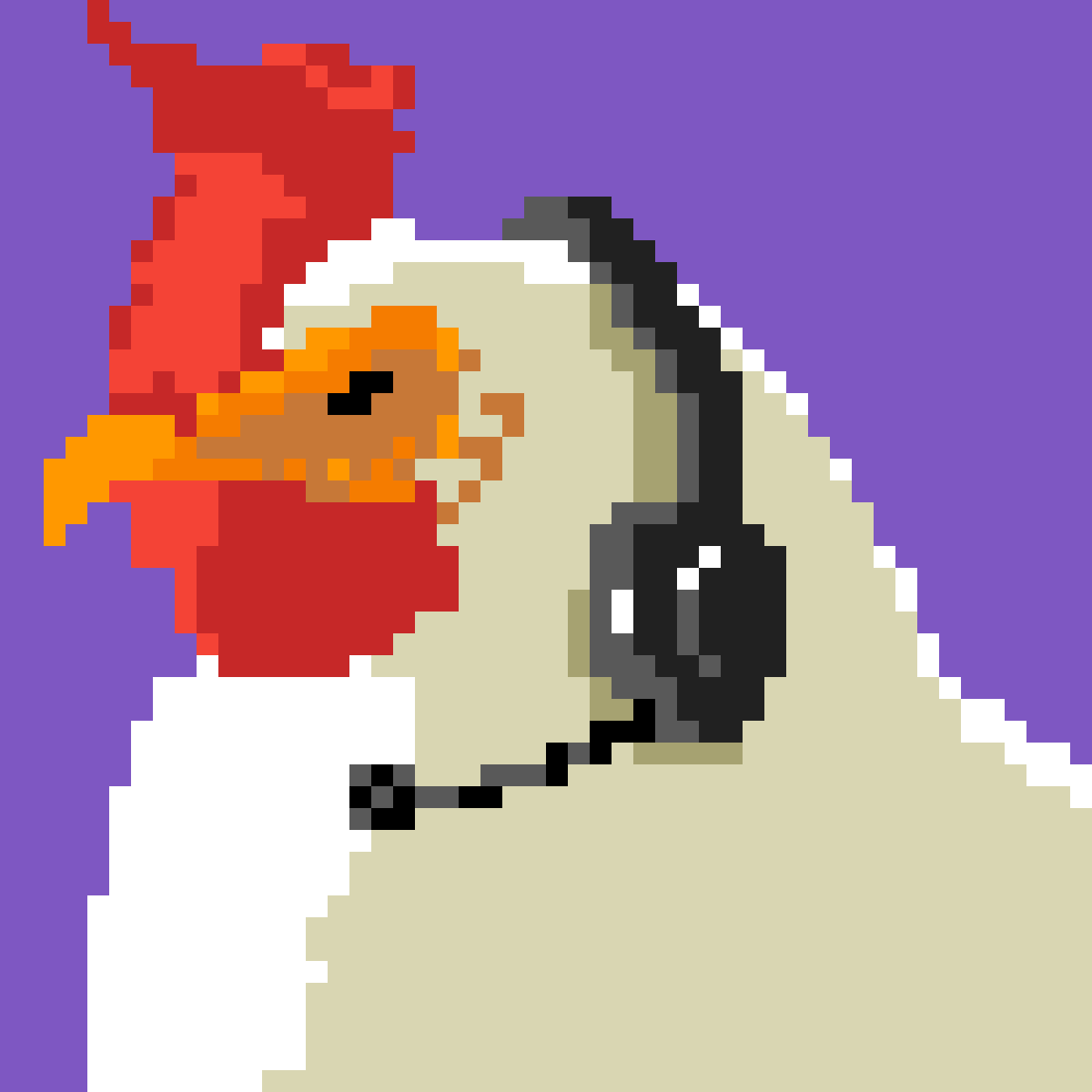 Pixilart - gaming chicken by Daximus-Prime