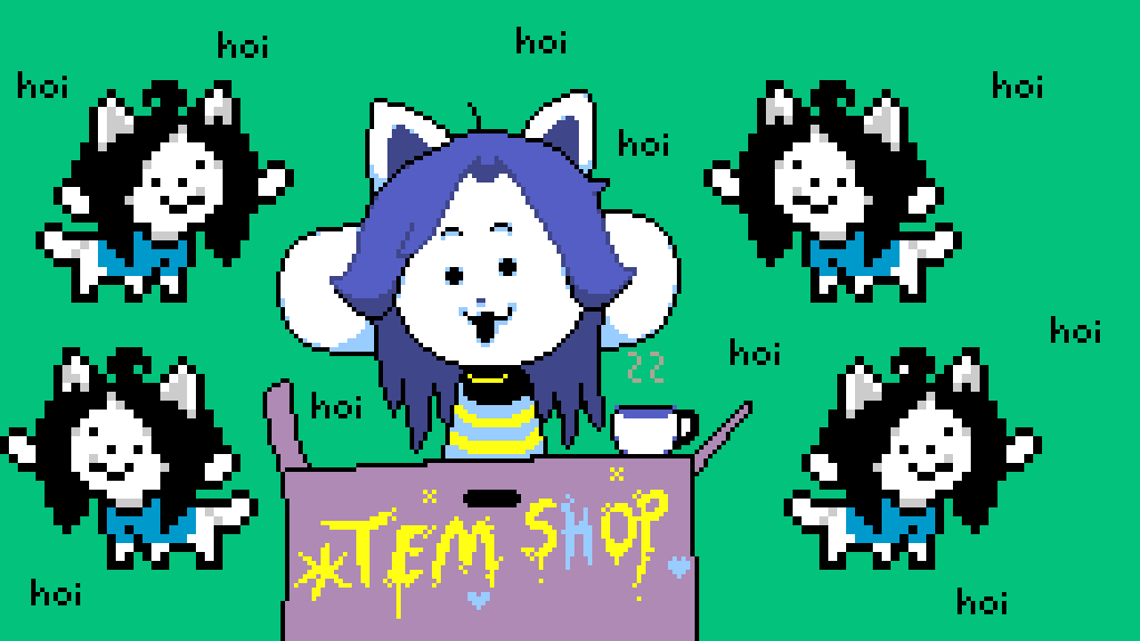 Pixilart - Hoi! Im Tem! And this is my friend Tem! by ImmortalRose