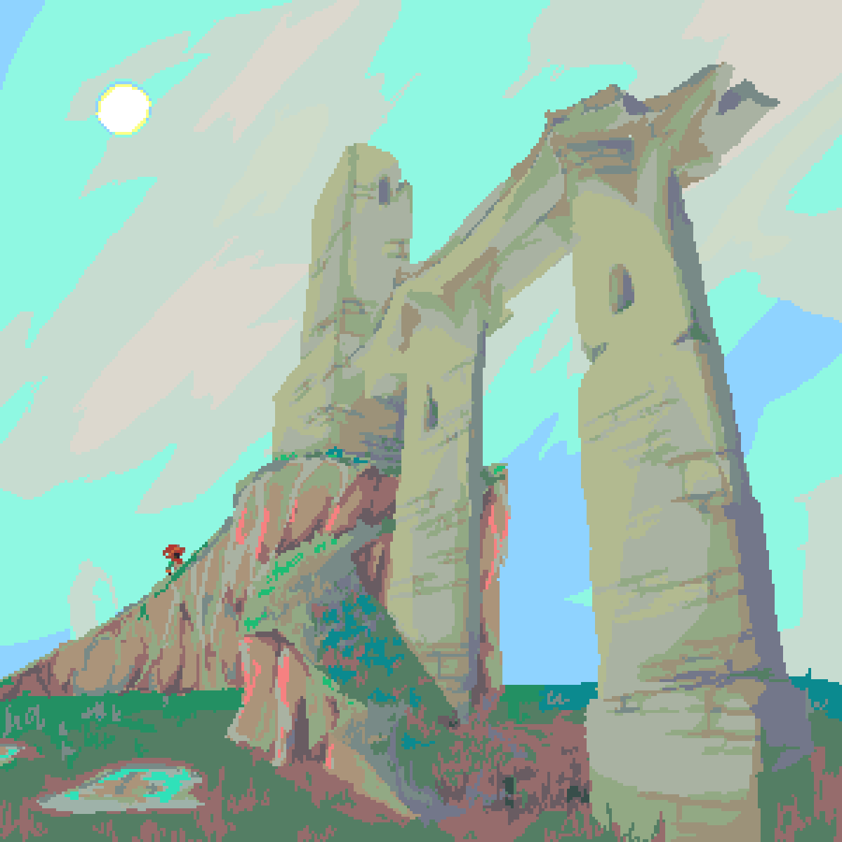 Pixilart - Broken Bridge by Mememellow