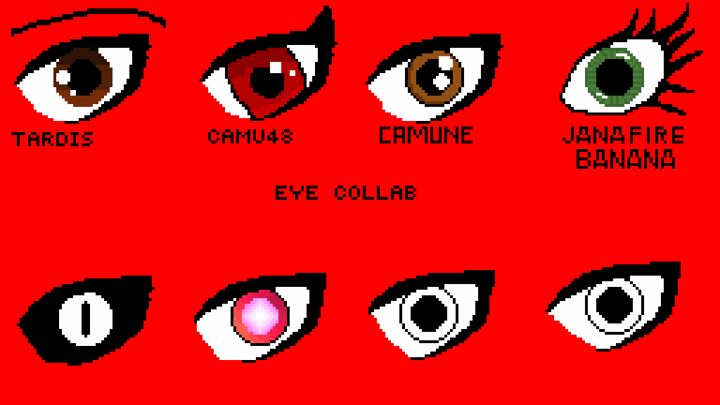 Editing Eye ----- - Free online pixel art drawing tool - Pixilart