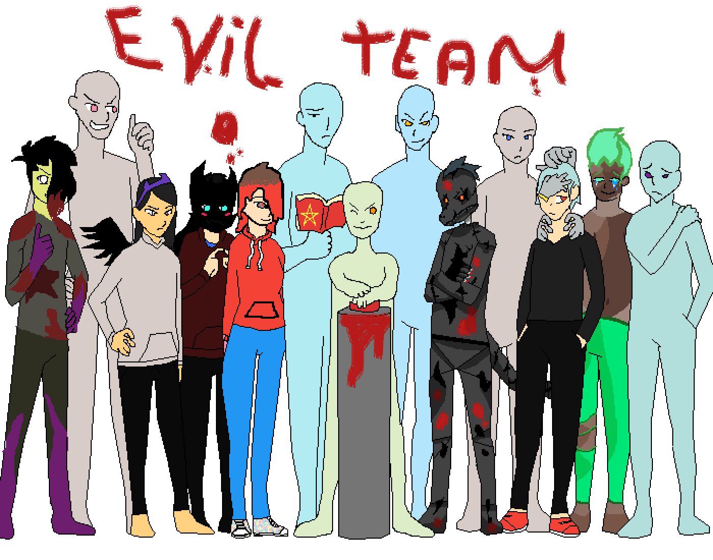 Pixilart - join the evil team!! by princessrose