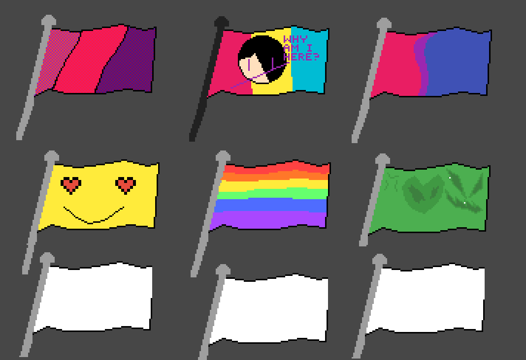 Editing flags - Free online pixel art drawing tool - Pixilart