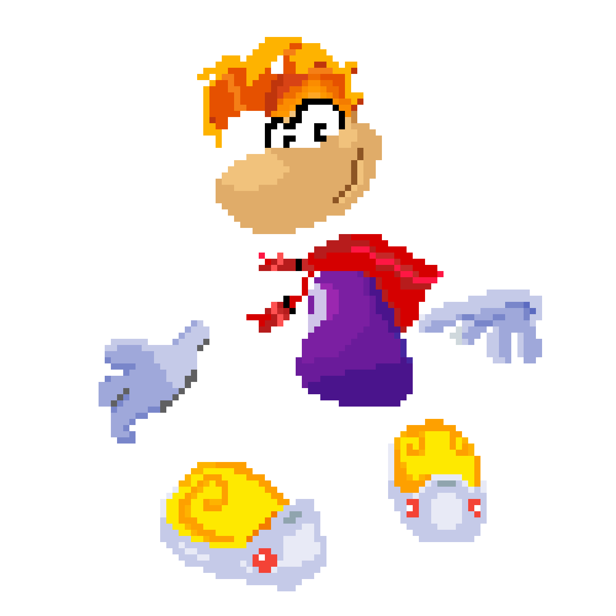 Pixilart - Rayman 3 Cycle by DonPapa