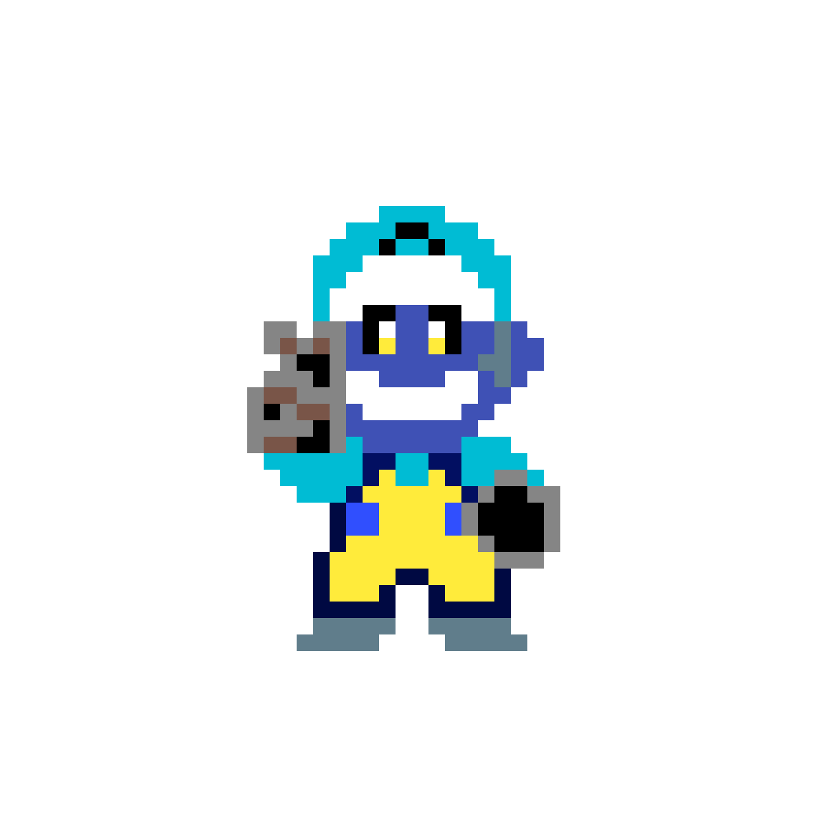 Pixilart - Photo Negative Mario by Anonymous