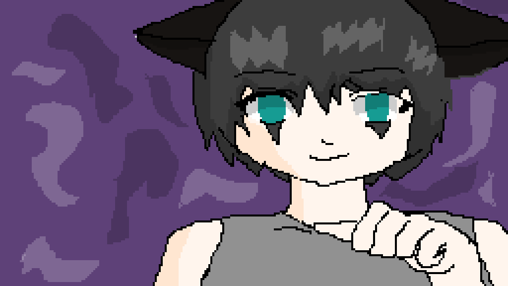 Pixilart - Kat man by Jimin95