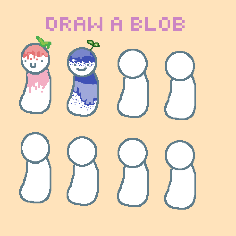 Editing Draw a blob - Free online pixel art drawing tool - Pixilart