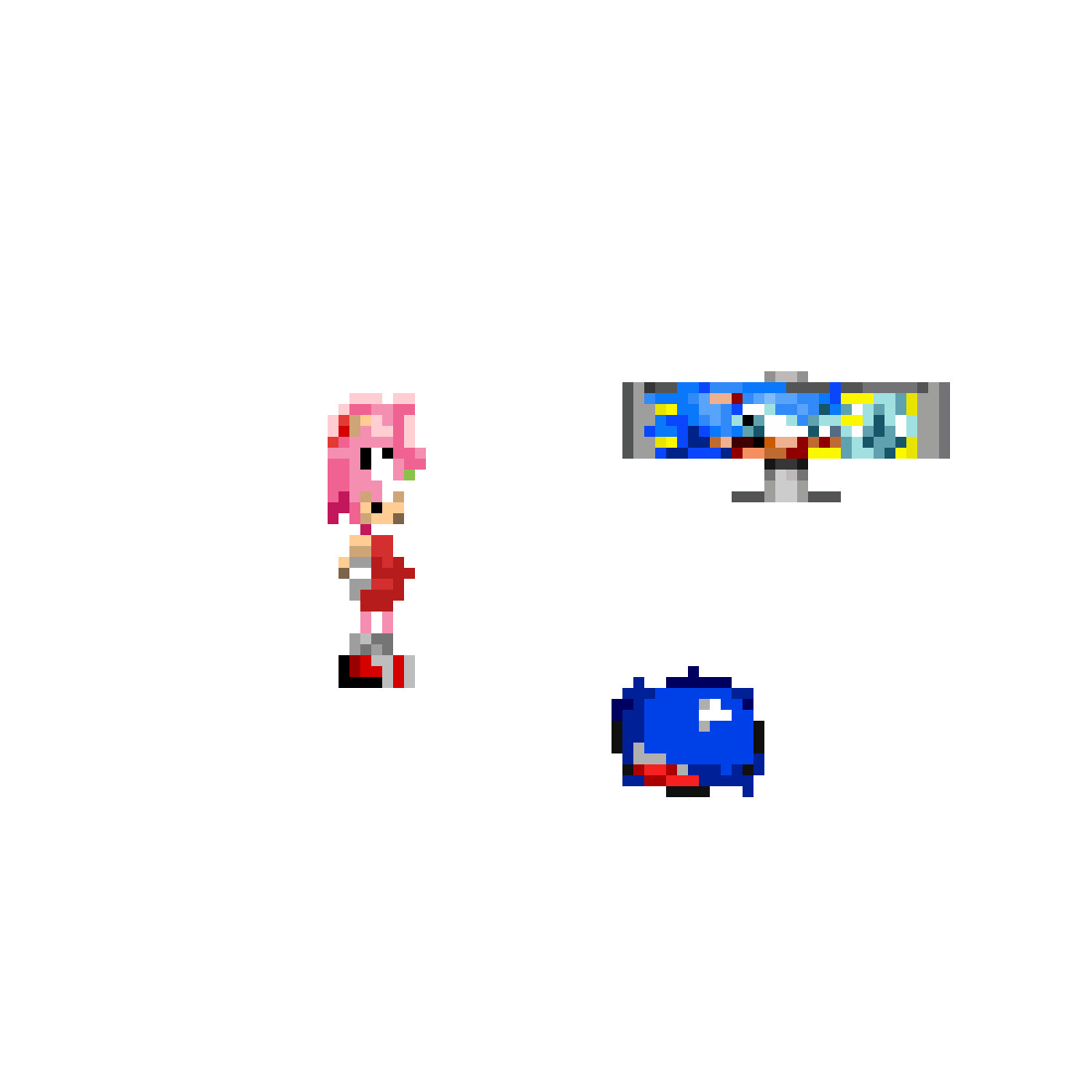 Pixilart - mini sprites by Sonic-Gamer