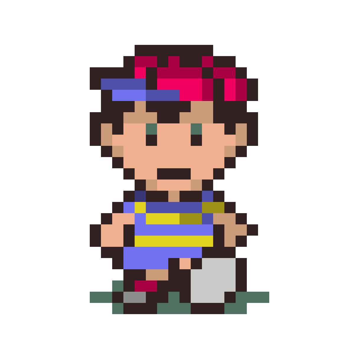 Pixilart - Detailed Ness by atobin0002