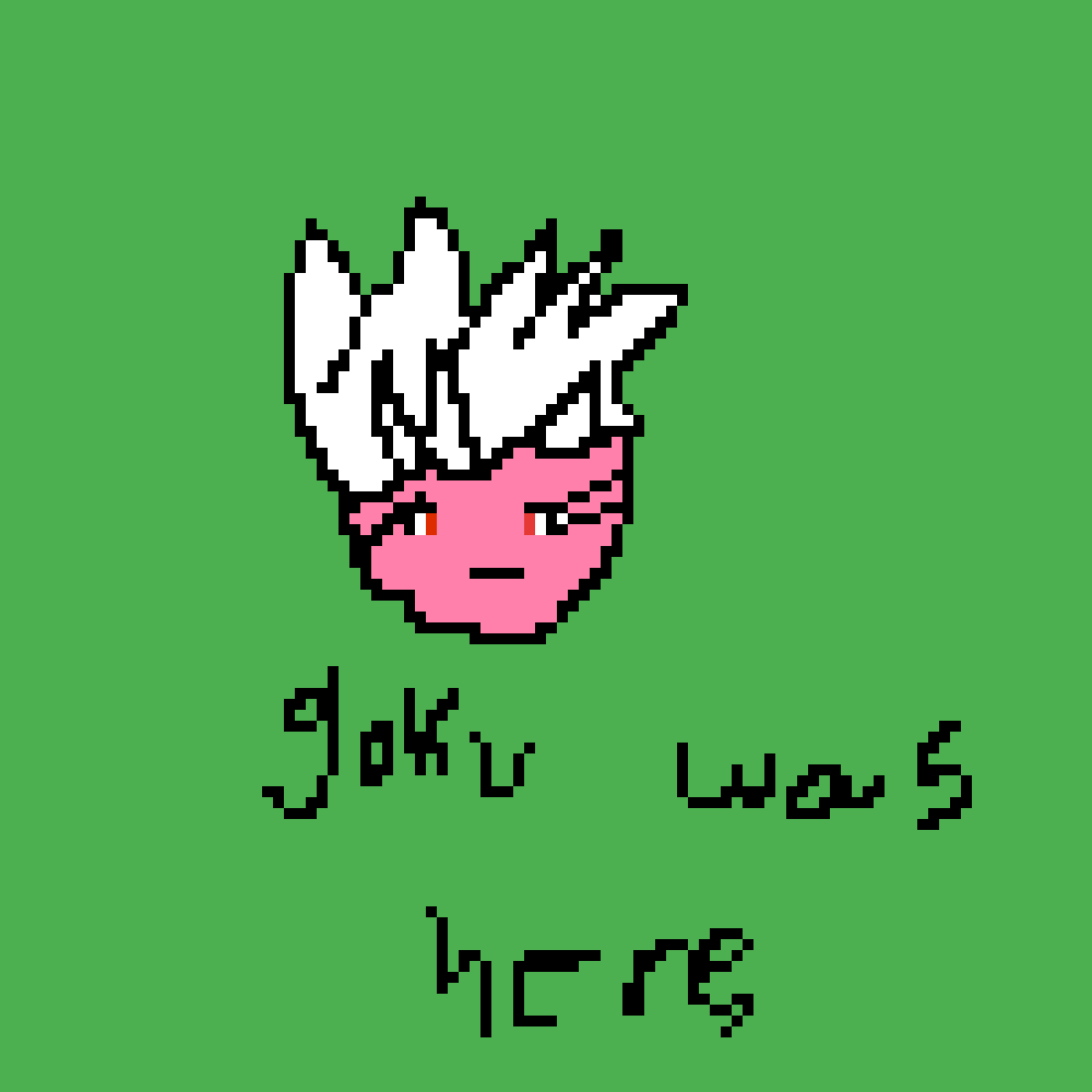 Editing derpy goku - Free online pixel art drawing tool - Pixilart