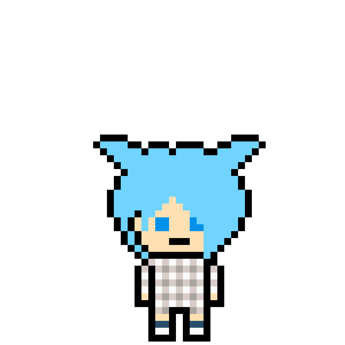 Editing 8-bit Nagisa Shingetsu - Free online pixel art drawing tool ...