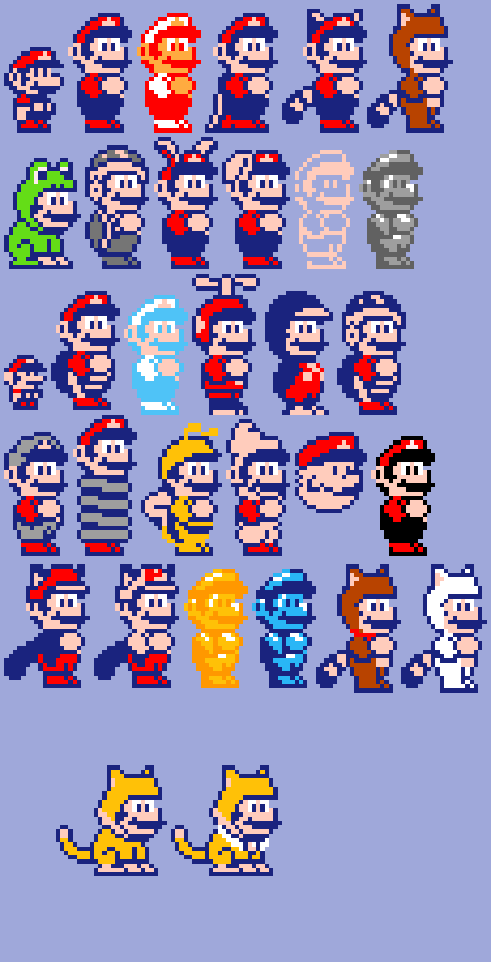 Pixilart - SMW 8 bit Power Ups by P1X3LM4T10N5