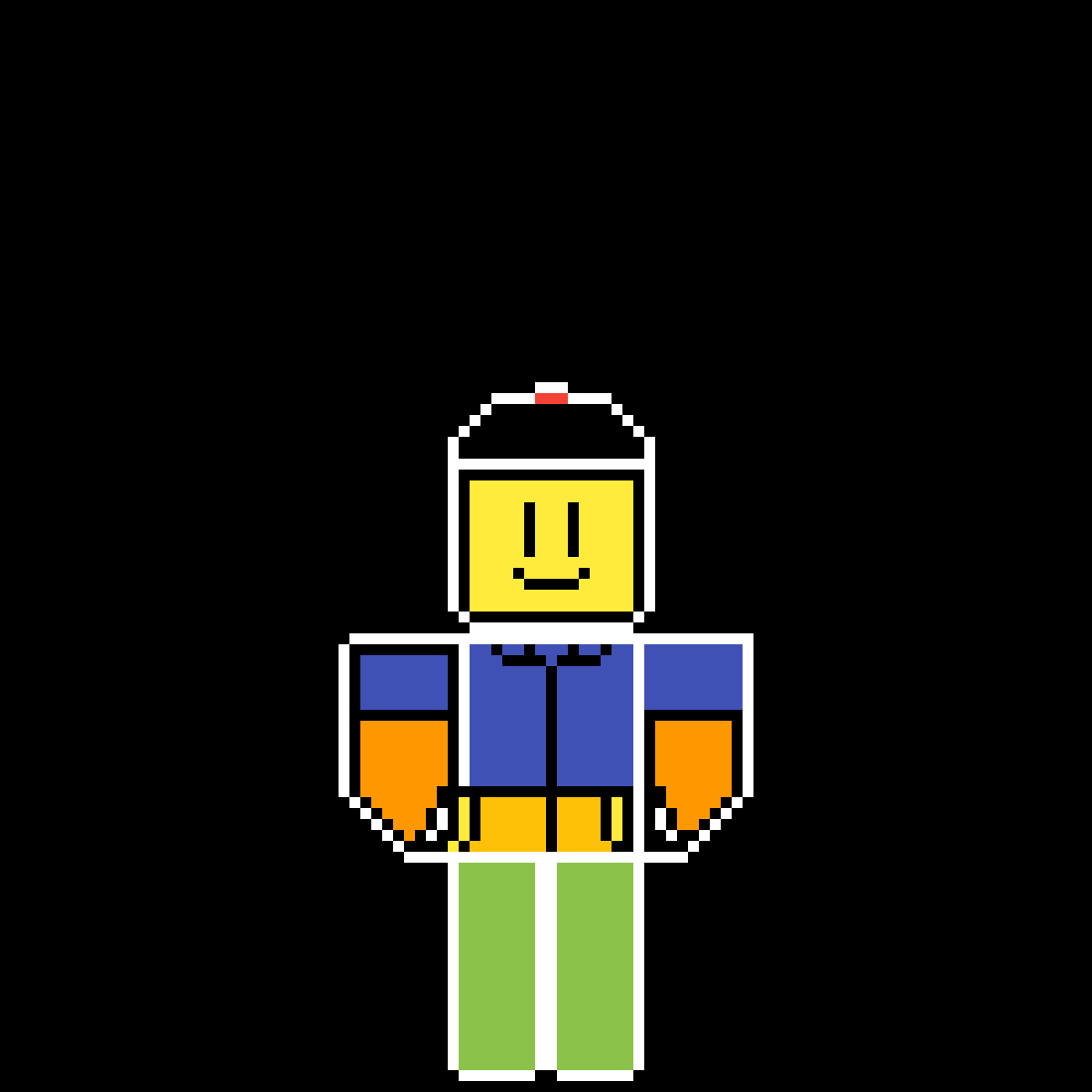 Pixilart - Bloxtale noob by blue-blue