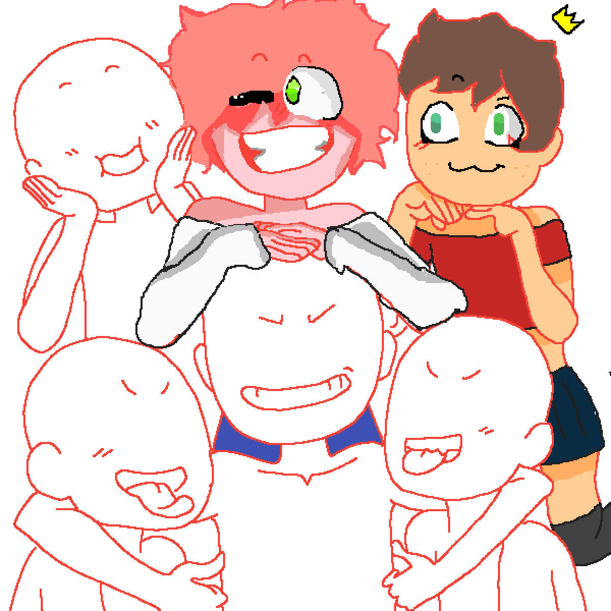 Collabs By Abozodoinart Pixilart