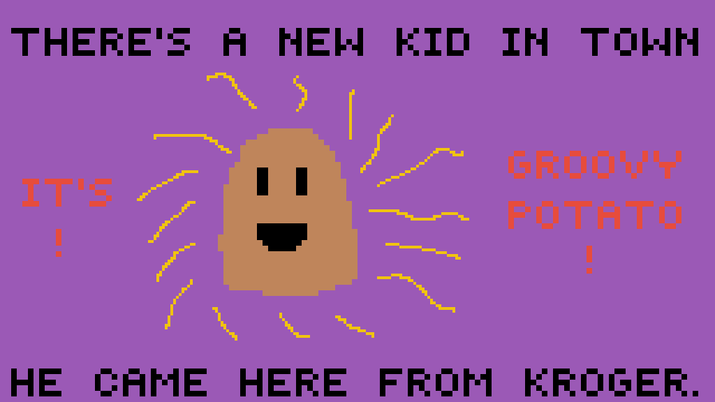 Pixilart - Groovy Potato by MushroomHouse