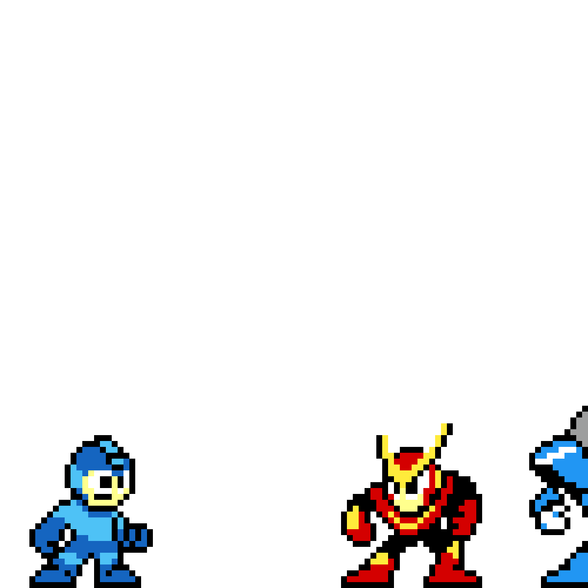 Pixilart - Mega Man is the by Makkusu