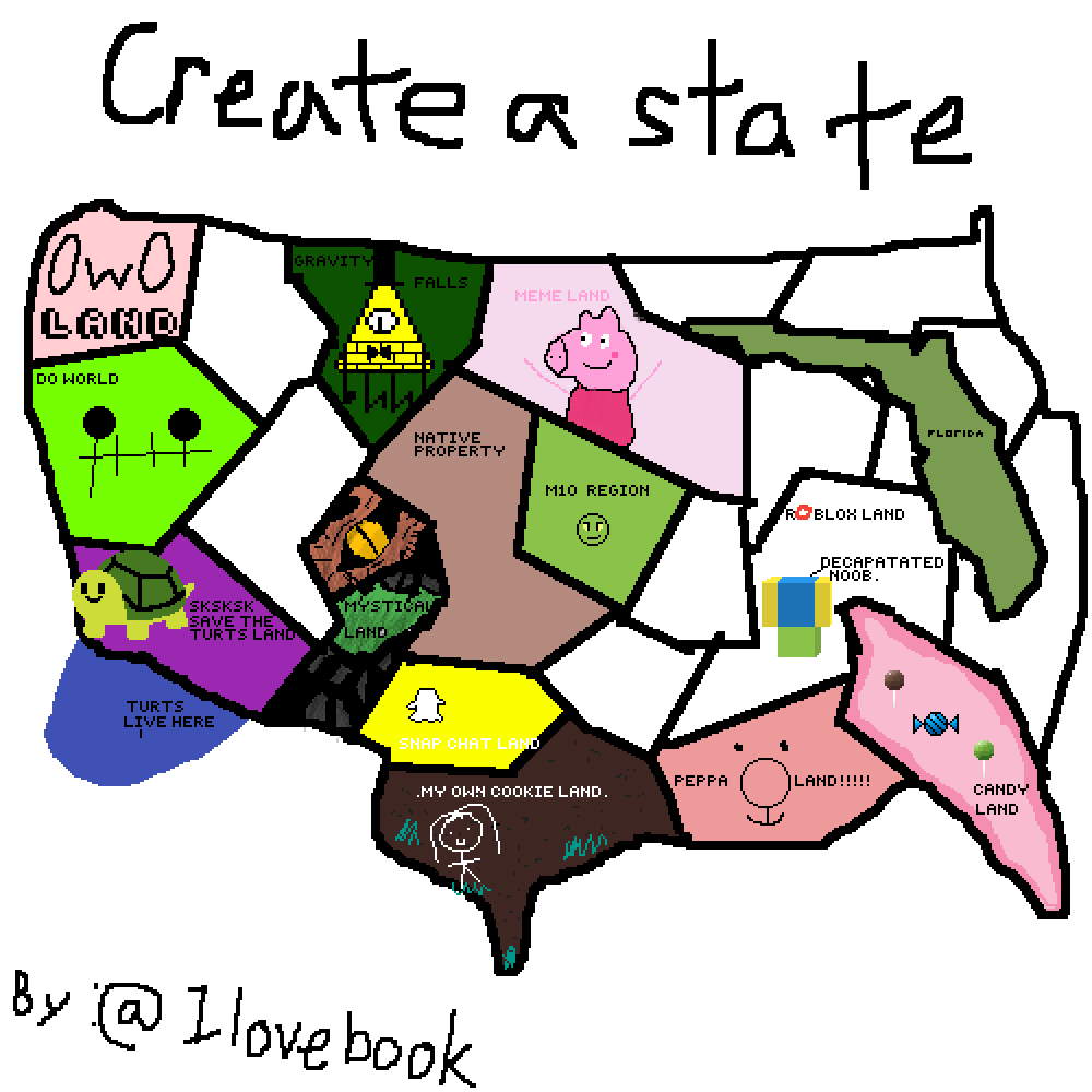 Pixilart - Create a state by DiamondGlass3