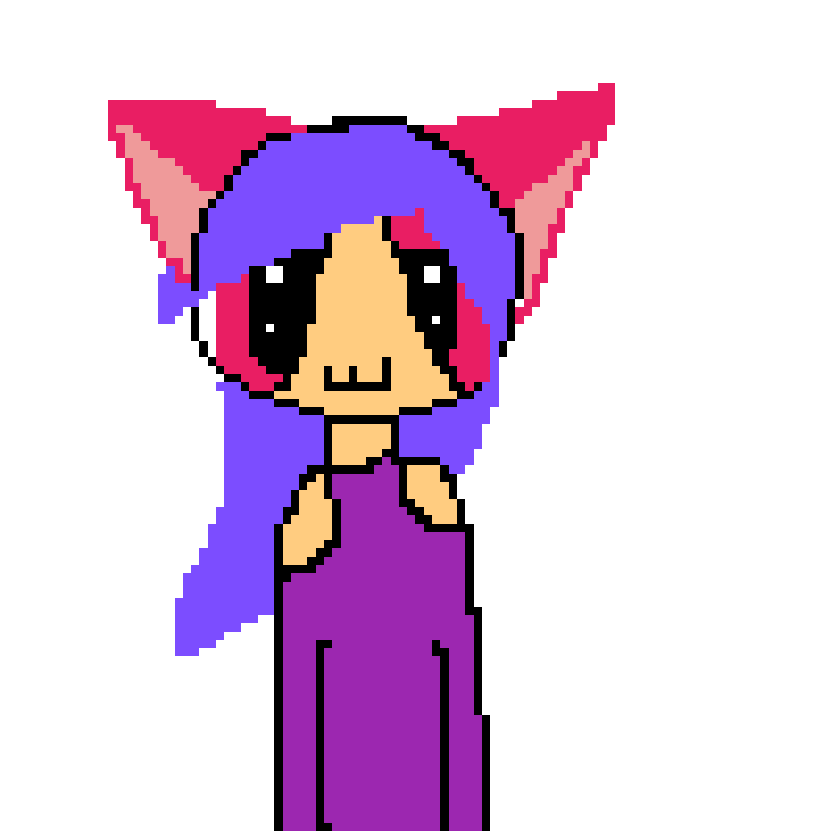 Pixilart - wink lol by outpizzathehut