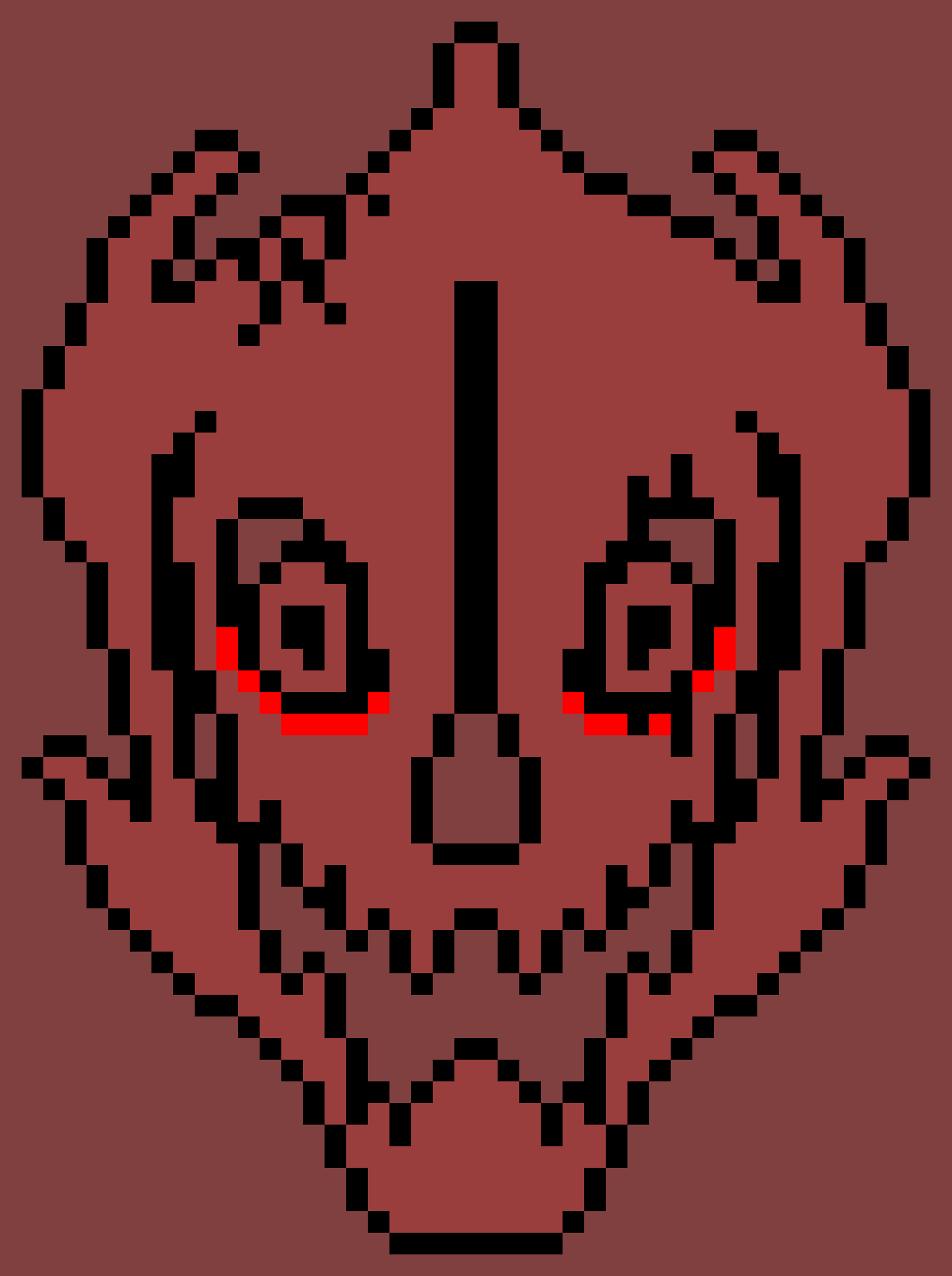 Pixilart - Underfell Gaster Blaster by ScarletSkel