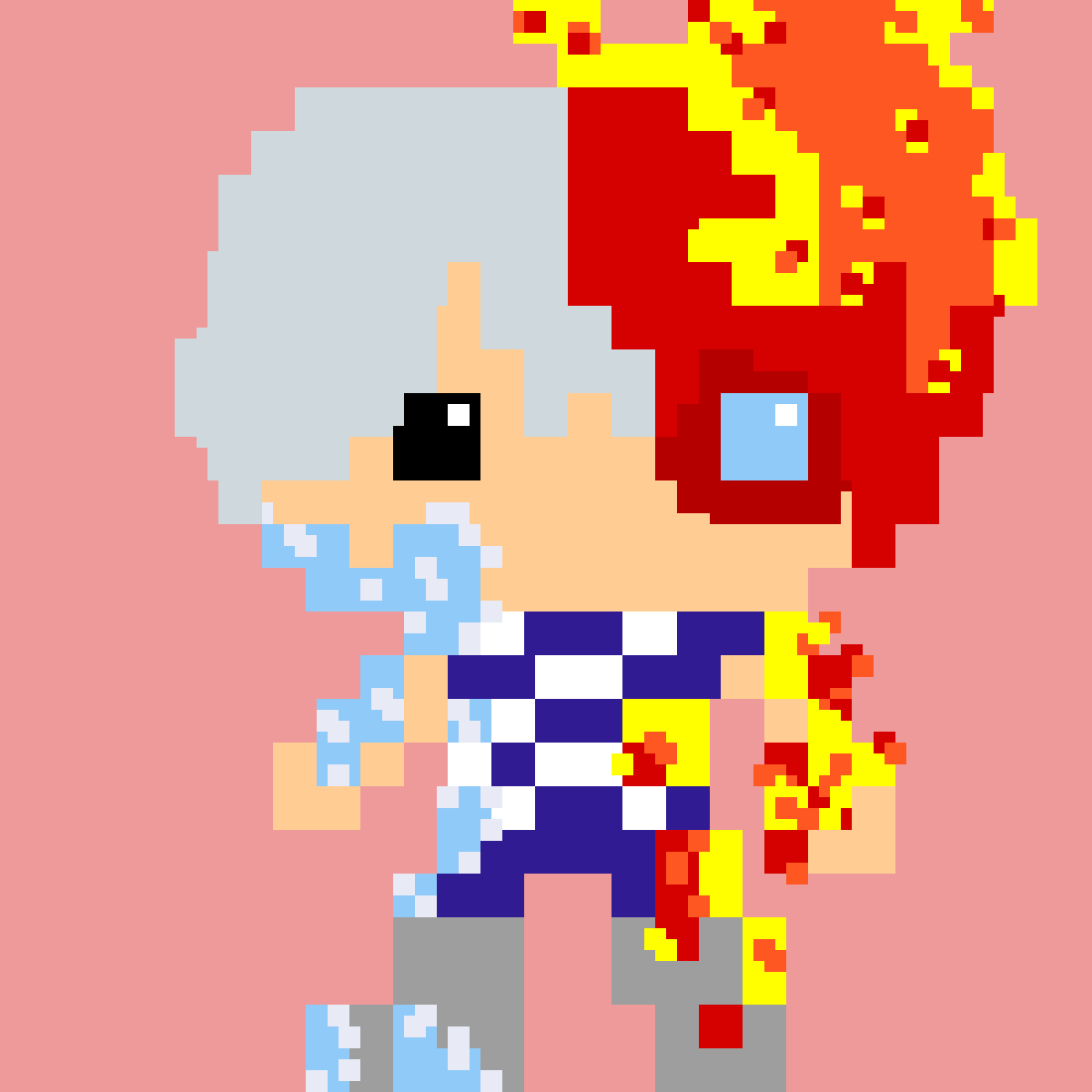 Pixilart - Shoto Todoroki by ThatOtaku