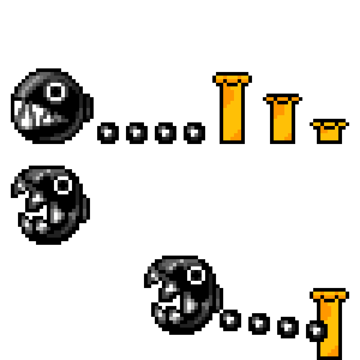 Pixilart - Chain Chomp by ColinthePurpBro