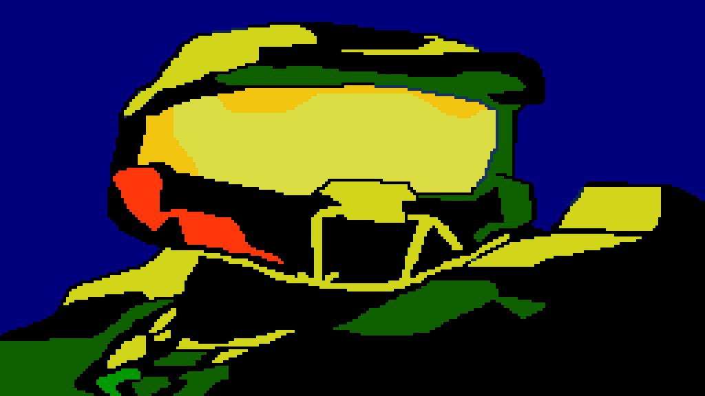 Pixilart - Master chief gold edition by 22lamerdyl