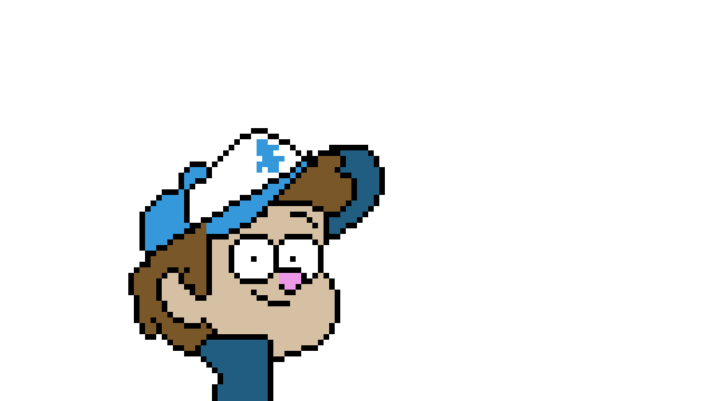 Pixilart - Dipper Pines by AzzyFrisk