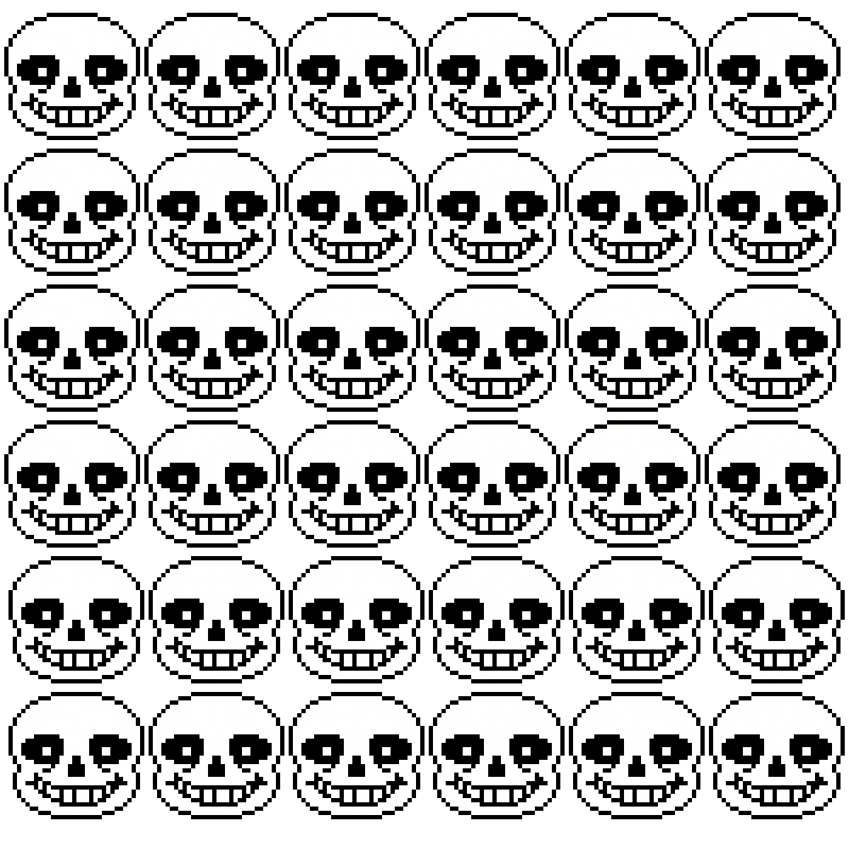 Pixilart - Sans head base by DarkoGuy64