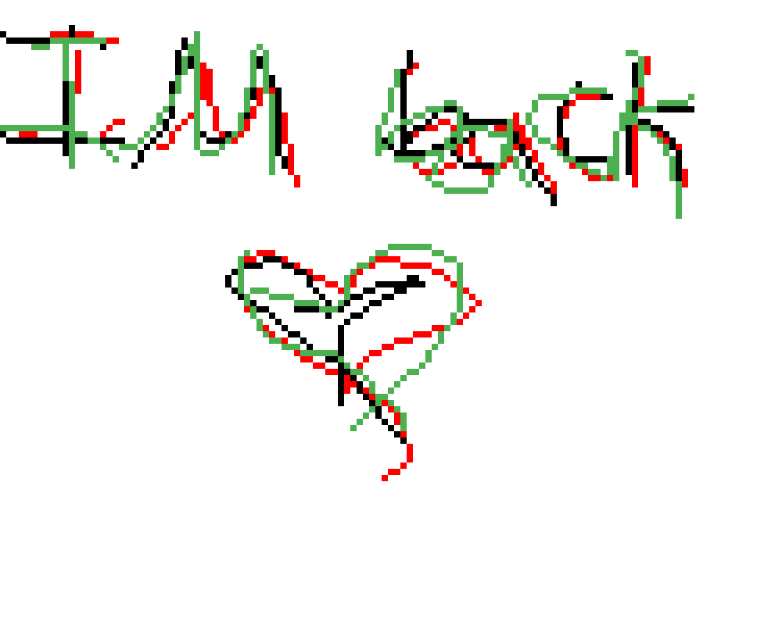 Pixilart - IM BACK by Leearron15