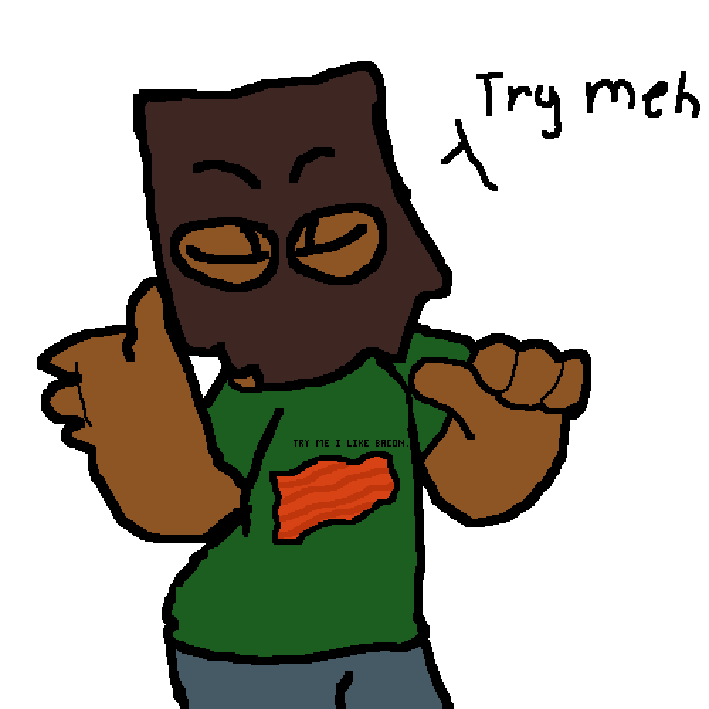 Pixilart - Paper Bag (New O.C. ) by Anonymou