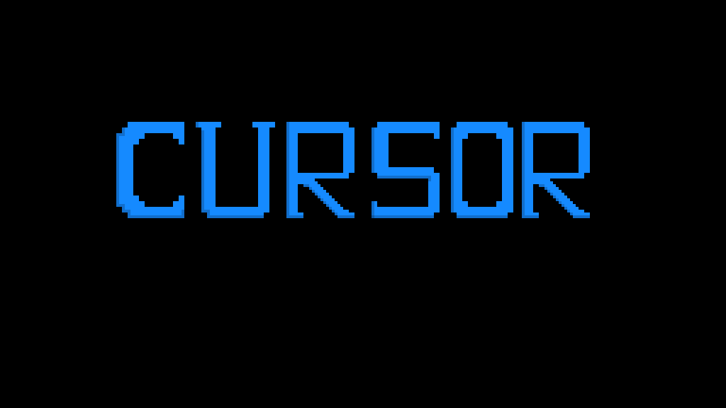 Pixilart - Cursor (title screen) by KyloXD