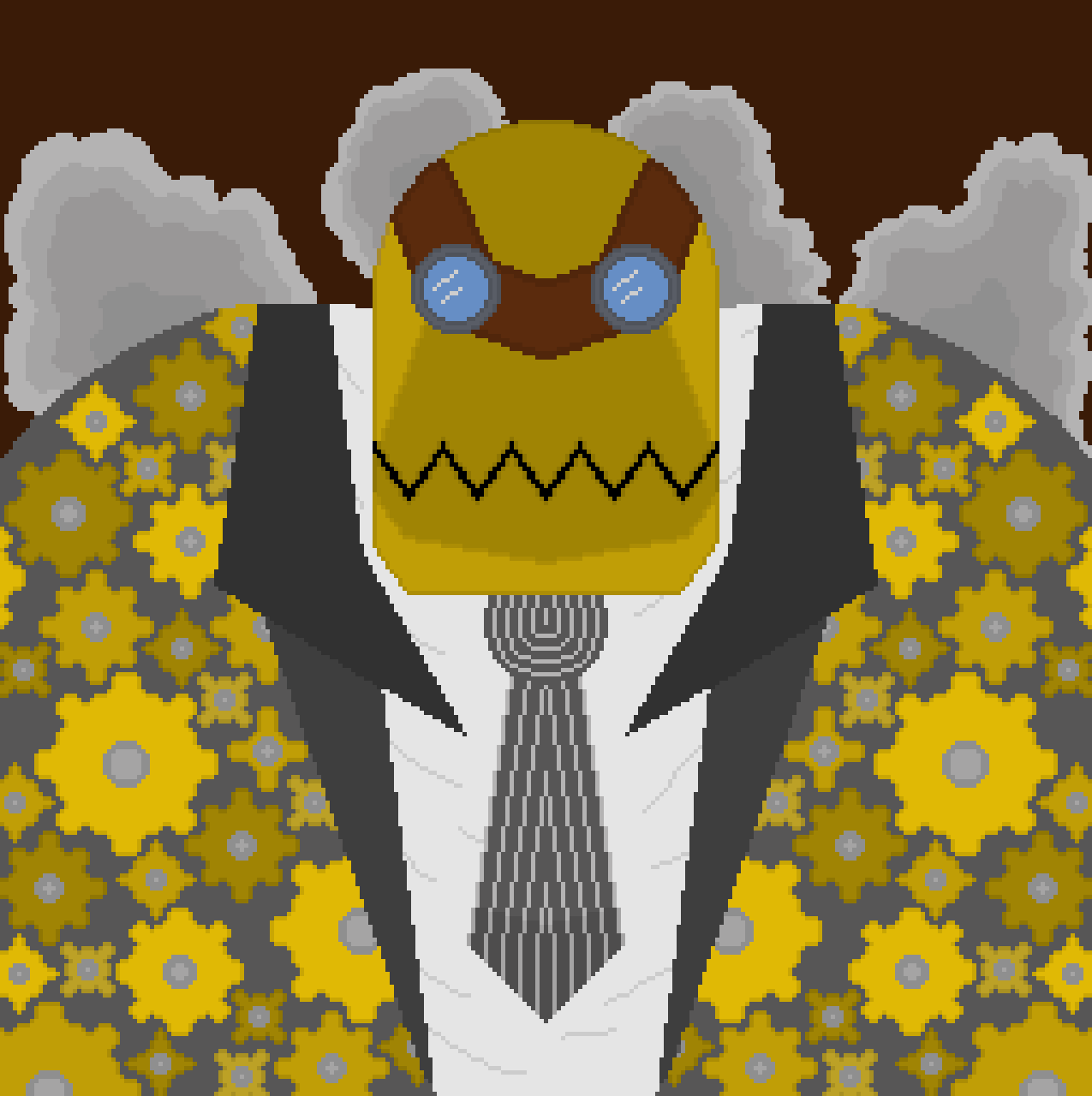 Pixilart - steampunk mafia by rojkos