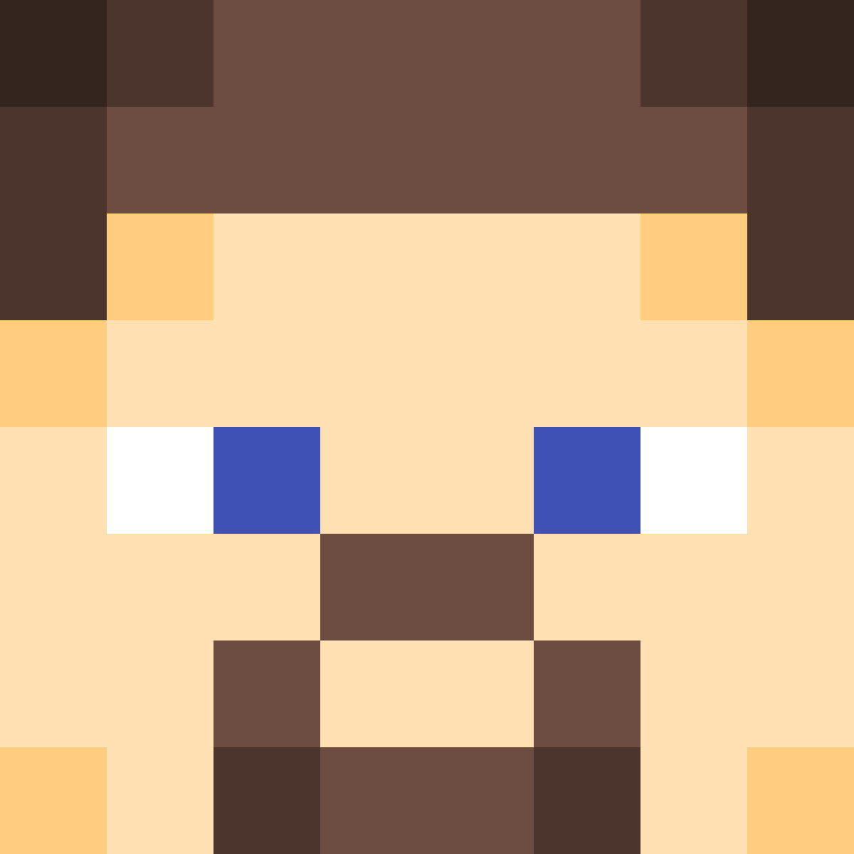 Pixilart - minecraft faces 1 by blue-blue