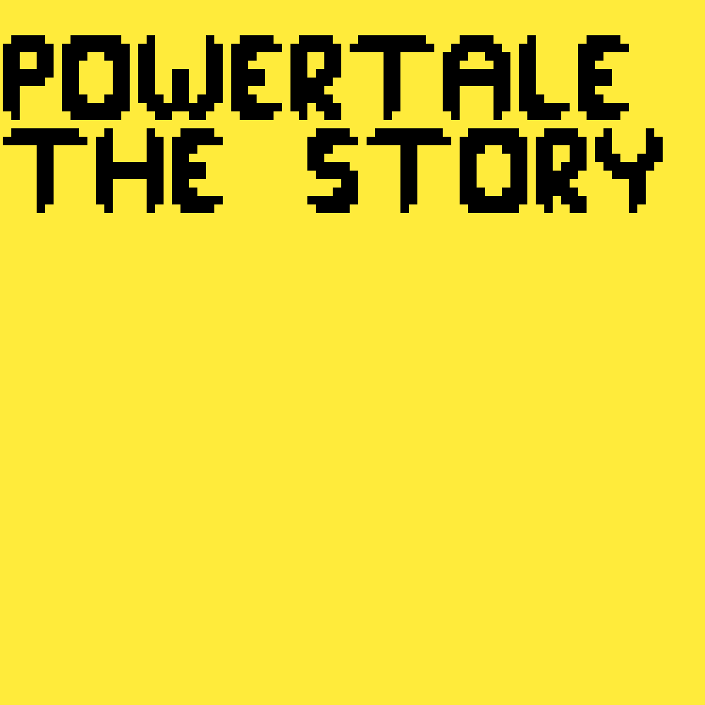 Pixilart - POWERTALE story logo by DaveTES07