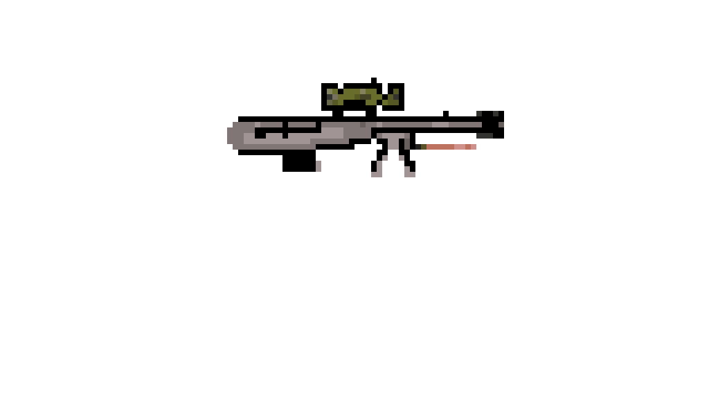 Pixilart - half gun by 2drew4you