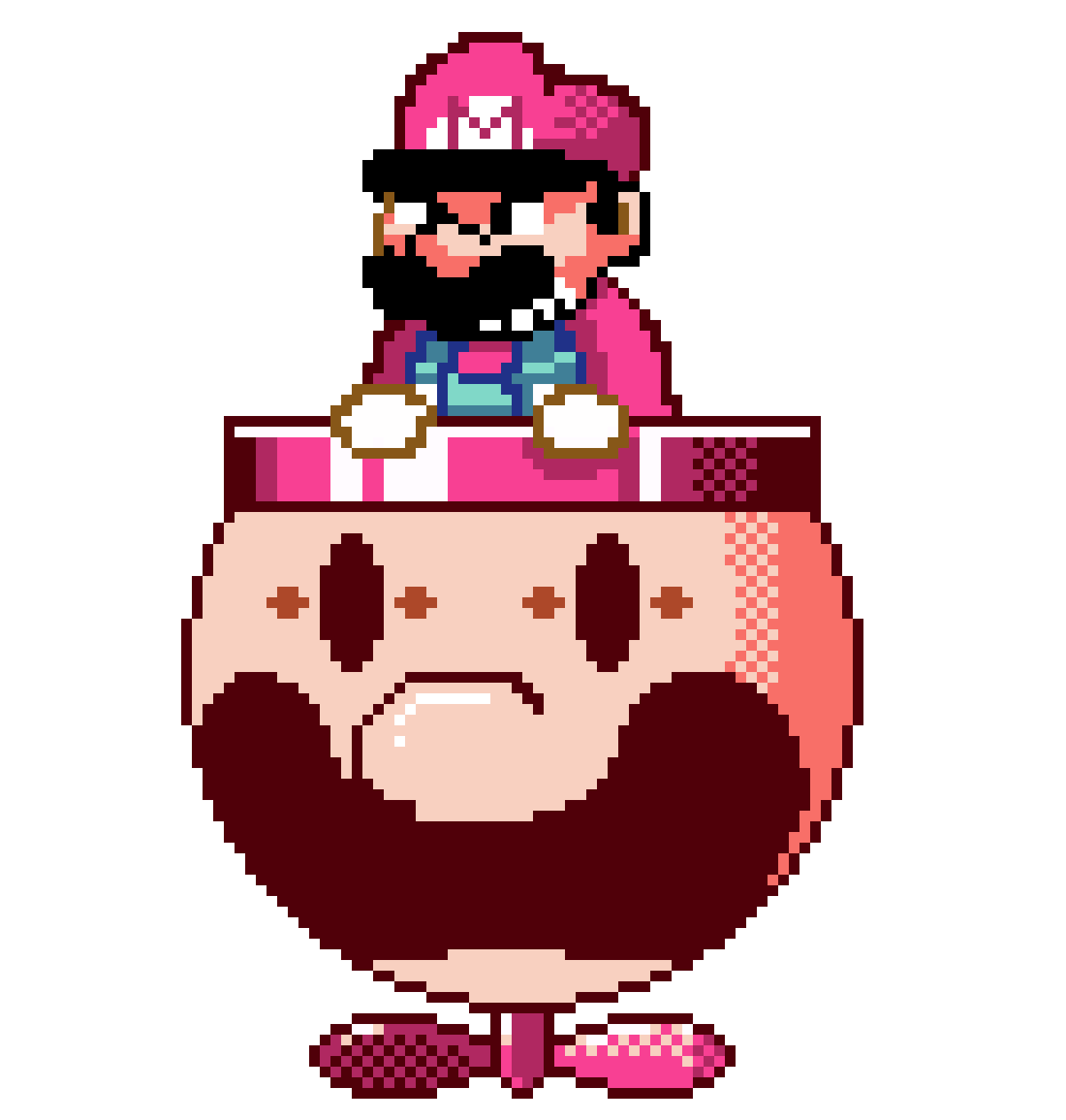 Pixilart - Mario Idle by The-Mario-Guy