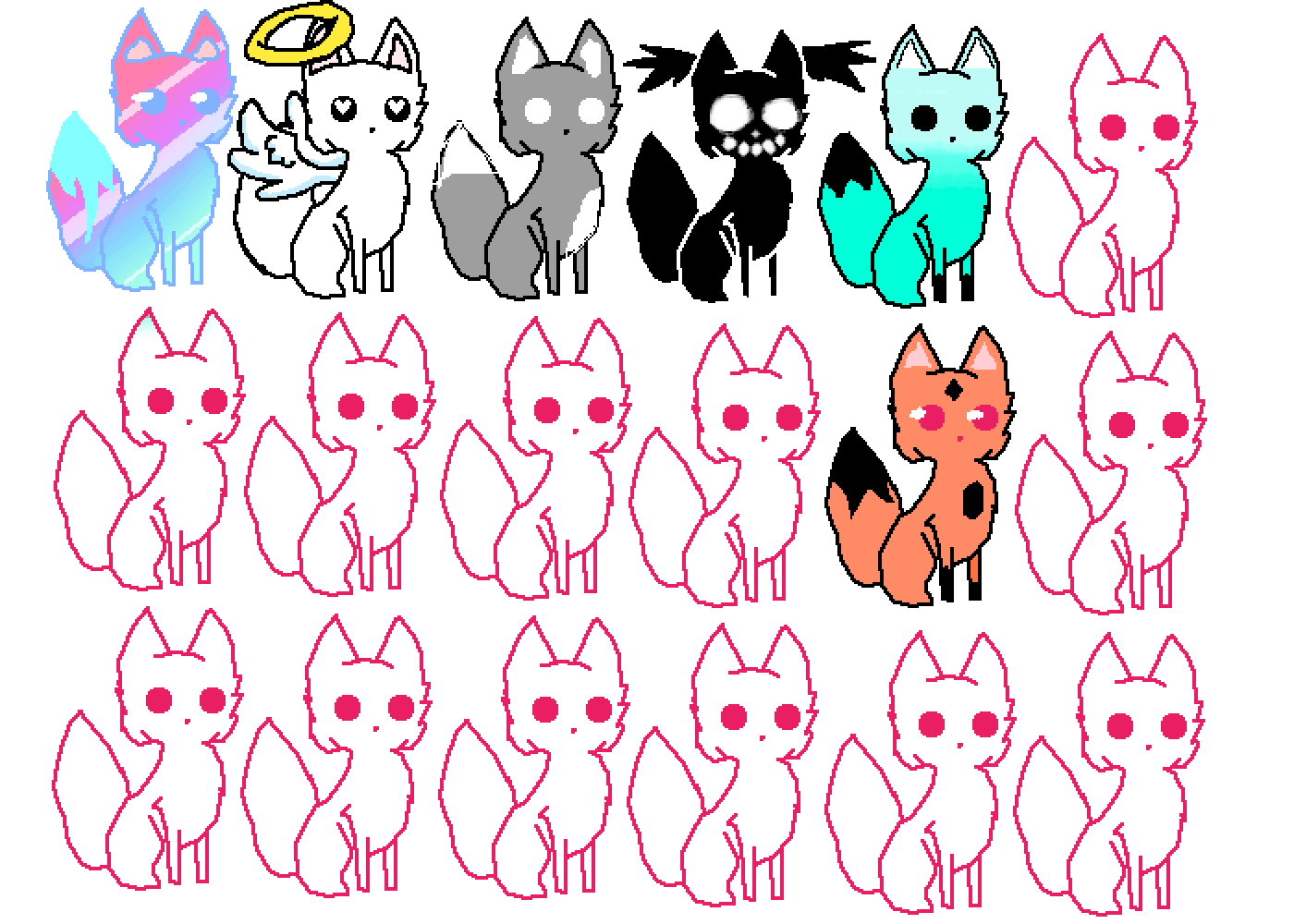 Pixilart - thicc by Rose-kitten